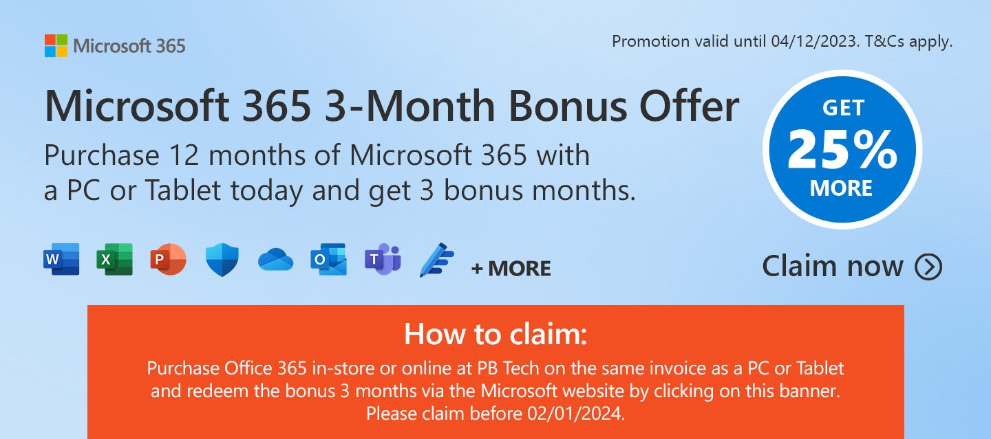 Microsoft 365 - PBTech.co.nz