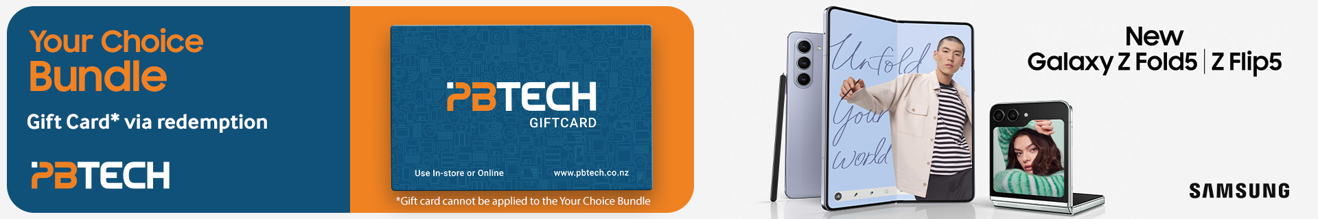 Redeem your PB Tech GIFT CARD - PBTech.co.nz