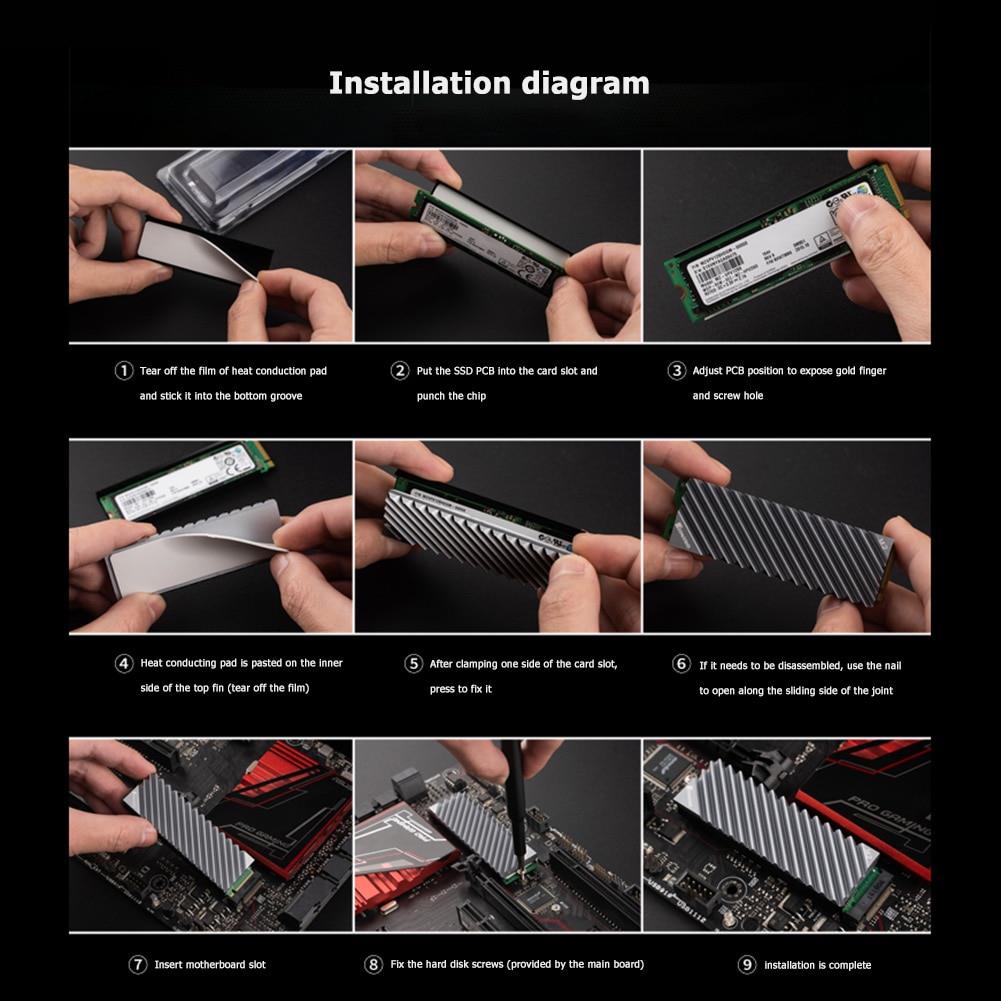 Buy The Jonsbo Heatsink Of SSD M2 3 M 2 Compatible With Sony PS5 NVME