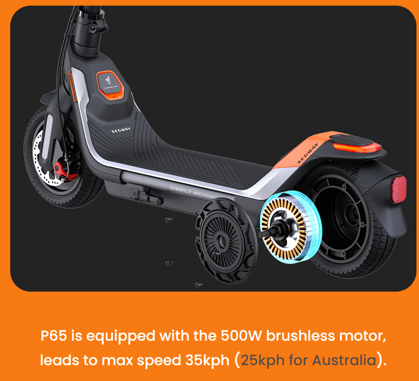 Segway Ninebot P65A OverClock Version Premium Scooter