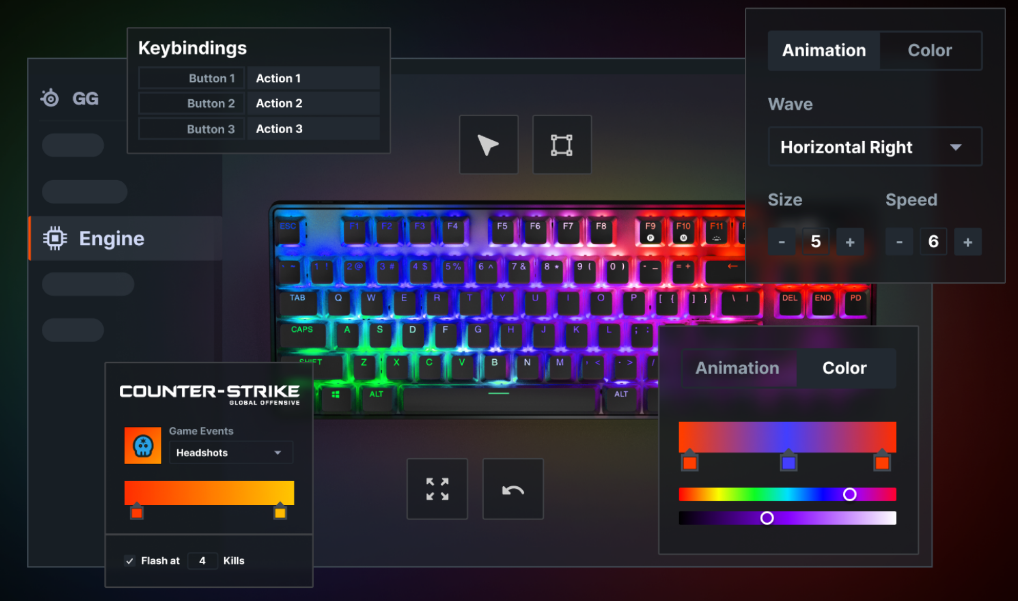 Buy the Steelseries Apex Pro 2023 TKL Wireless Gaming Keyboard ( 64865 ...