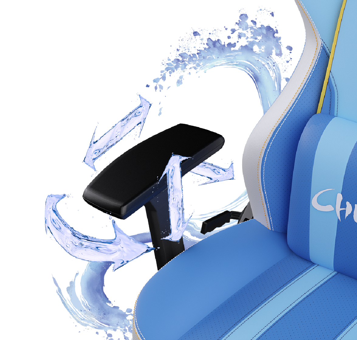 Cooler Master Caliber X2 SF6 Gaming Chair - Chun-Li Edition CMI-GCX2 ...