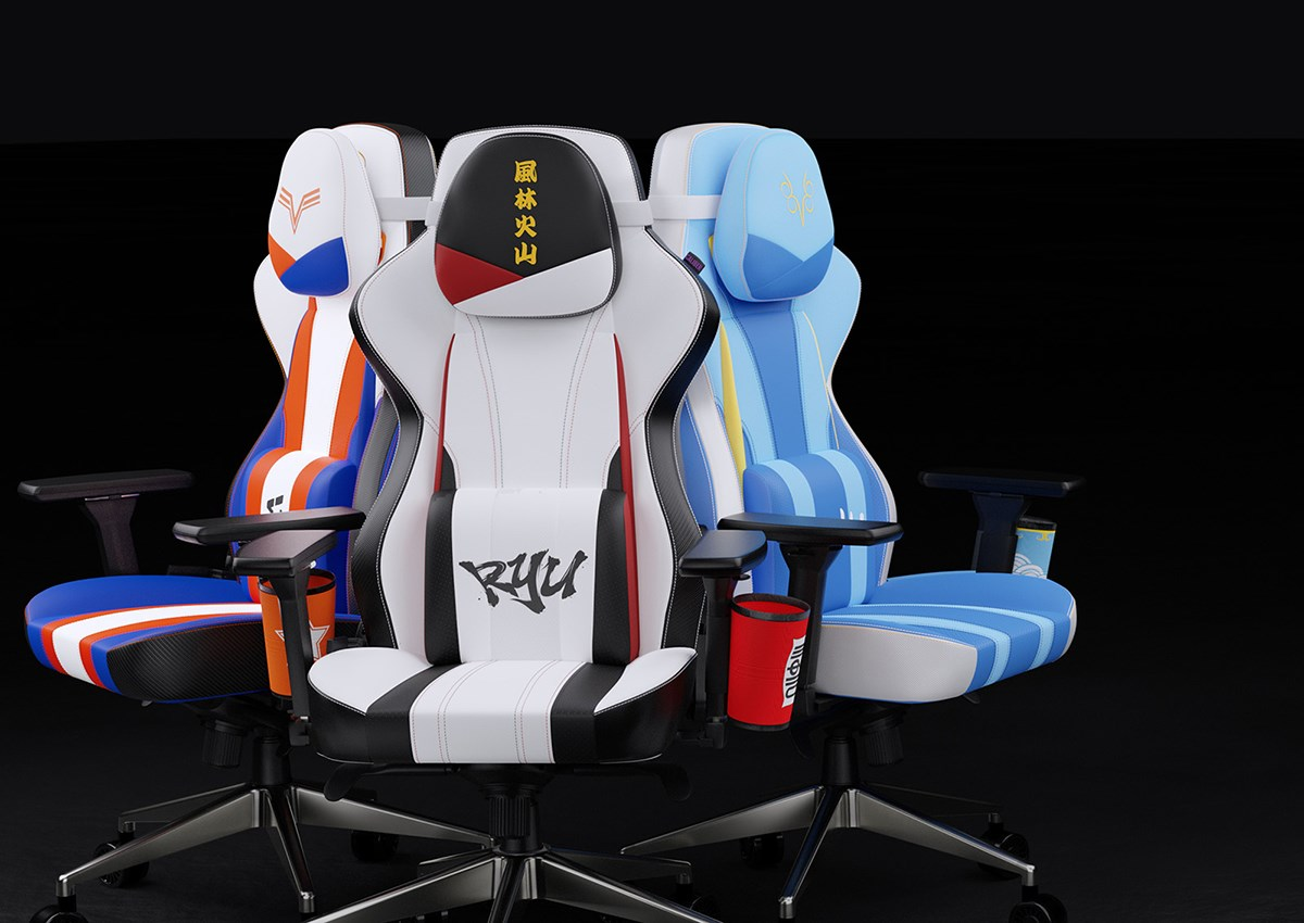 Cooler Master Caliber X2 SF6 Gaming Chair Luke Edition CMI-GCX2-LUKE ...