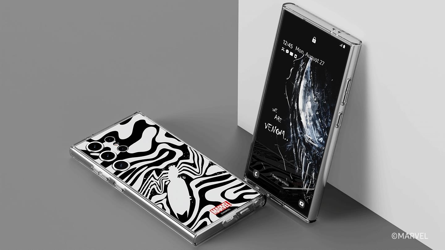 Buy the Samsung Galaxy S24 Ultra Flip Suit Card - Marvel Venom Plate ...