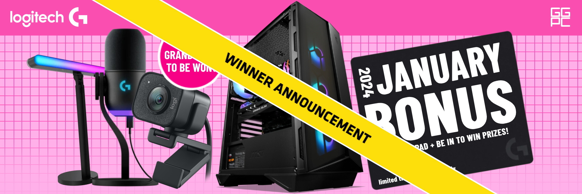 Logitech GGPC January 2024 Event Winner Is.... - PBTech.co.nz