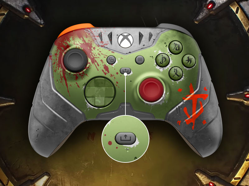 Buy the Microsoft Xbox Wireless Controller - Doom: The Dark Ages ...