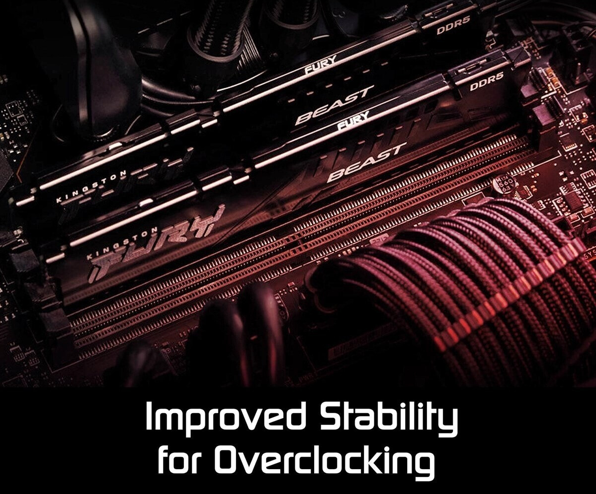 Buy the Kingston KF556C36BBE-8 8GB DDR5-5600MT/s CL36 DIMM FURY Beast ...