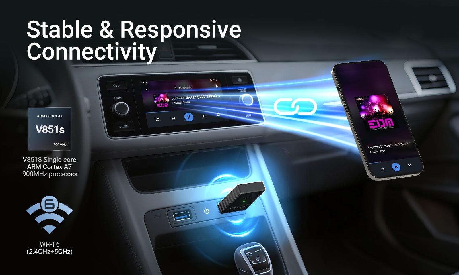 Buy the MINIX CA505 2-in-1 Wired CarPlay / Android Auto to Wireless ...