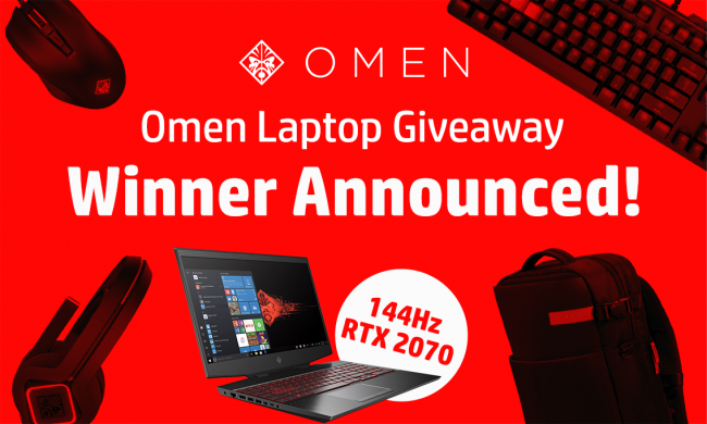 Omen Laptop Giveaway - Winner Announced! - PBTech.co.nz