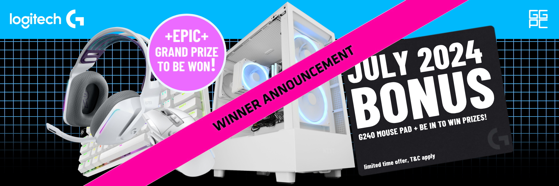 Logitech GGPC July 2024 Event Winner Is.... - PBTech.co.nz
