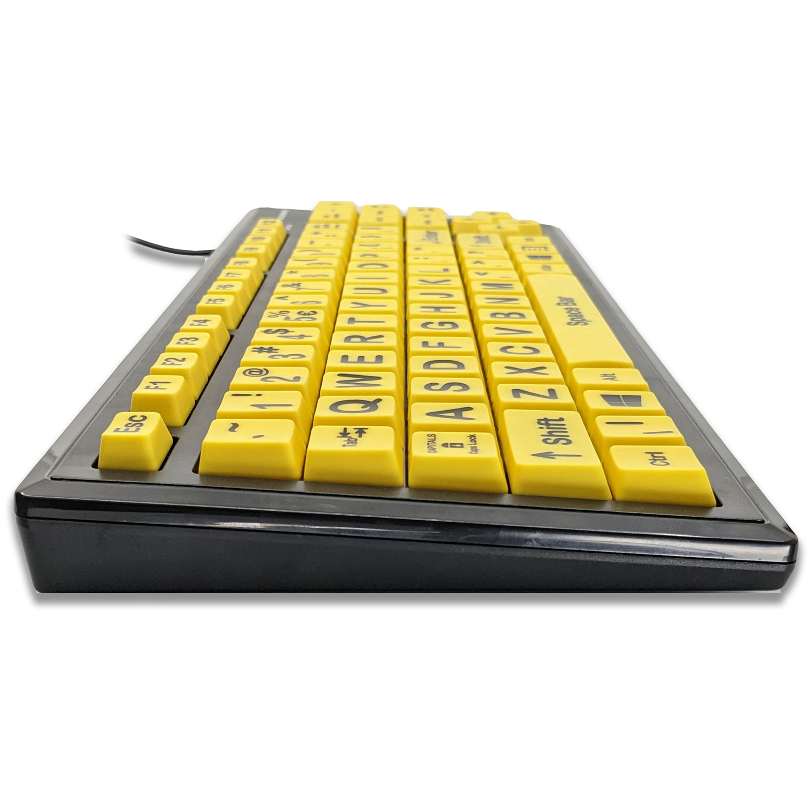 Buy the ACC 22ACVA Keyboard Wired Vision Assist Yellow Keys ACC PC ...