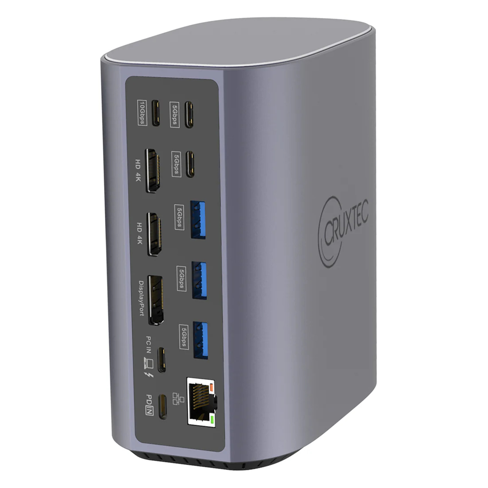 Buy the Cruxtec CDK17-SG 17-in-1 Universal Docking Station - USB-C 100W ...