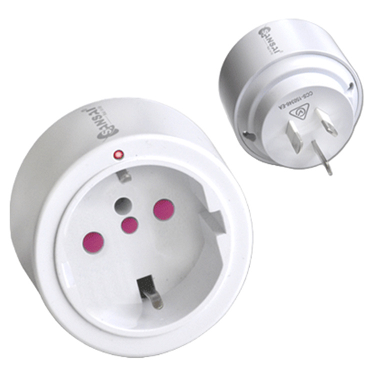Buy the Sansai STV-019 Europe Socket to AU Plug ( STV-019 ) online - PBTech.co.nz