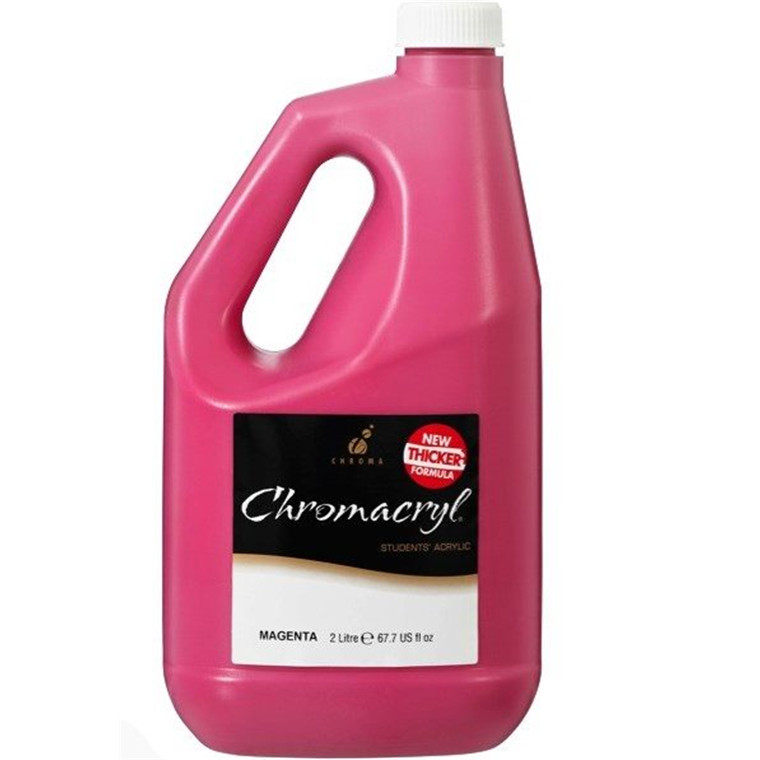 Buy the Chroma Chromacryl Acrylic Paint - 2 Litre - Magenta ( CC13150 ...