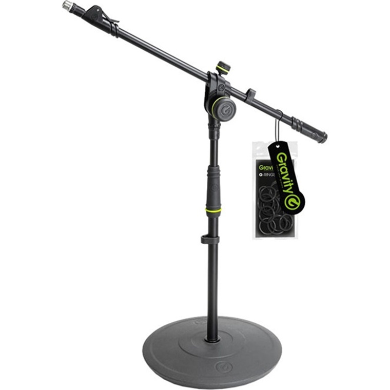 Buy the GRAVITY GMS2222B SHORT MIC STAND ROUND BASE ( GMS2222B ) online ...