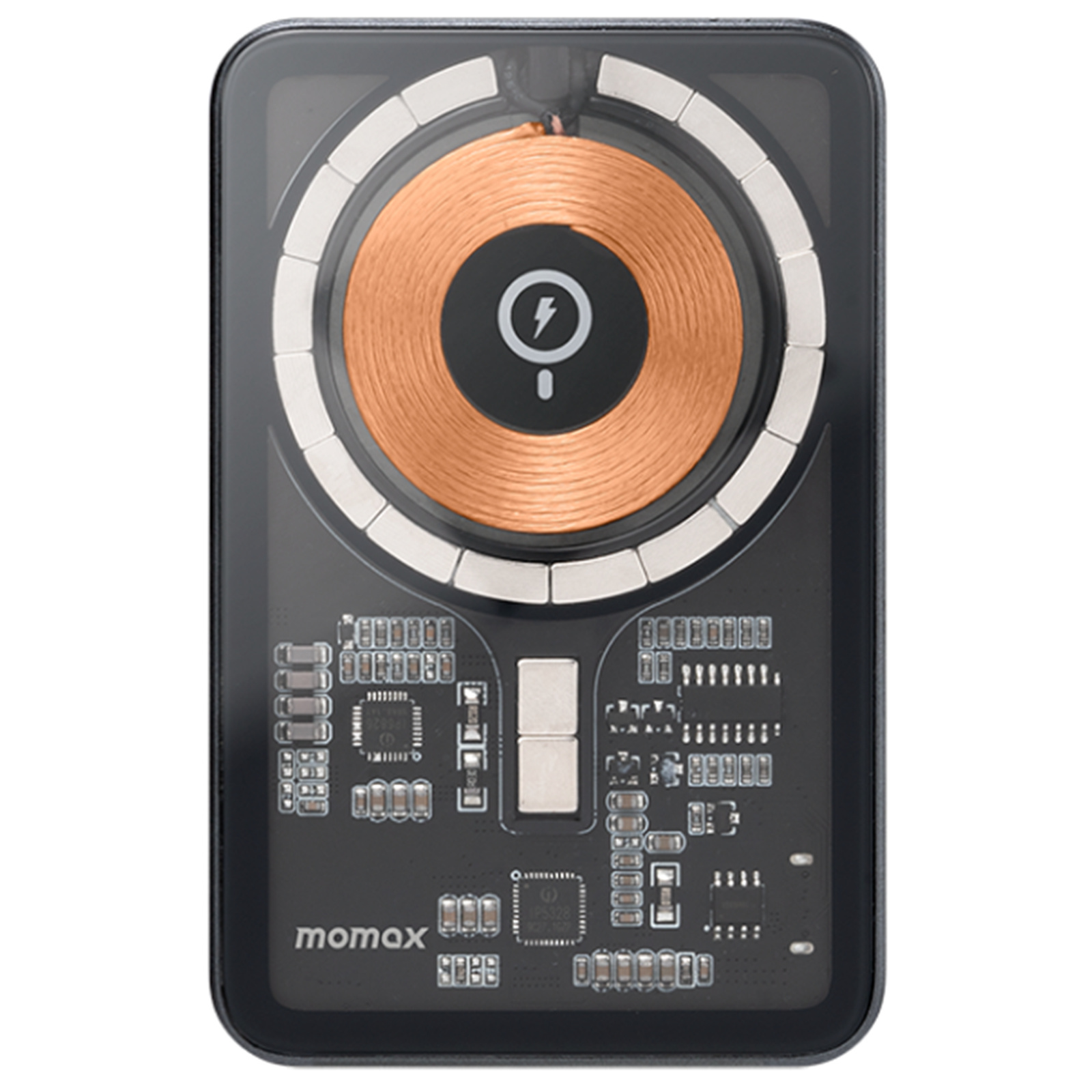 Buy the Momax 5000mAh Magnetic Wireless Charging Power Bank with Stand ...