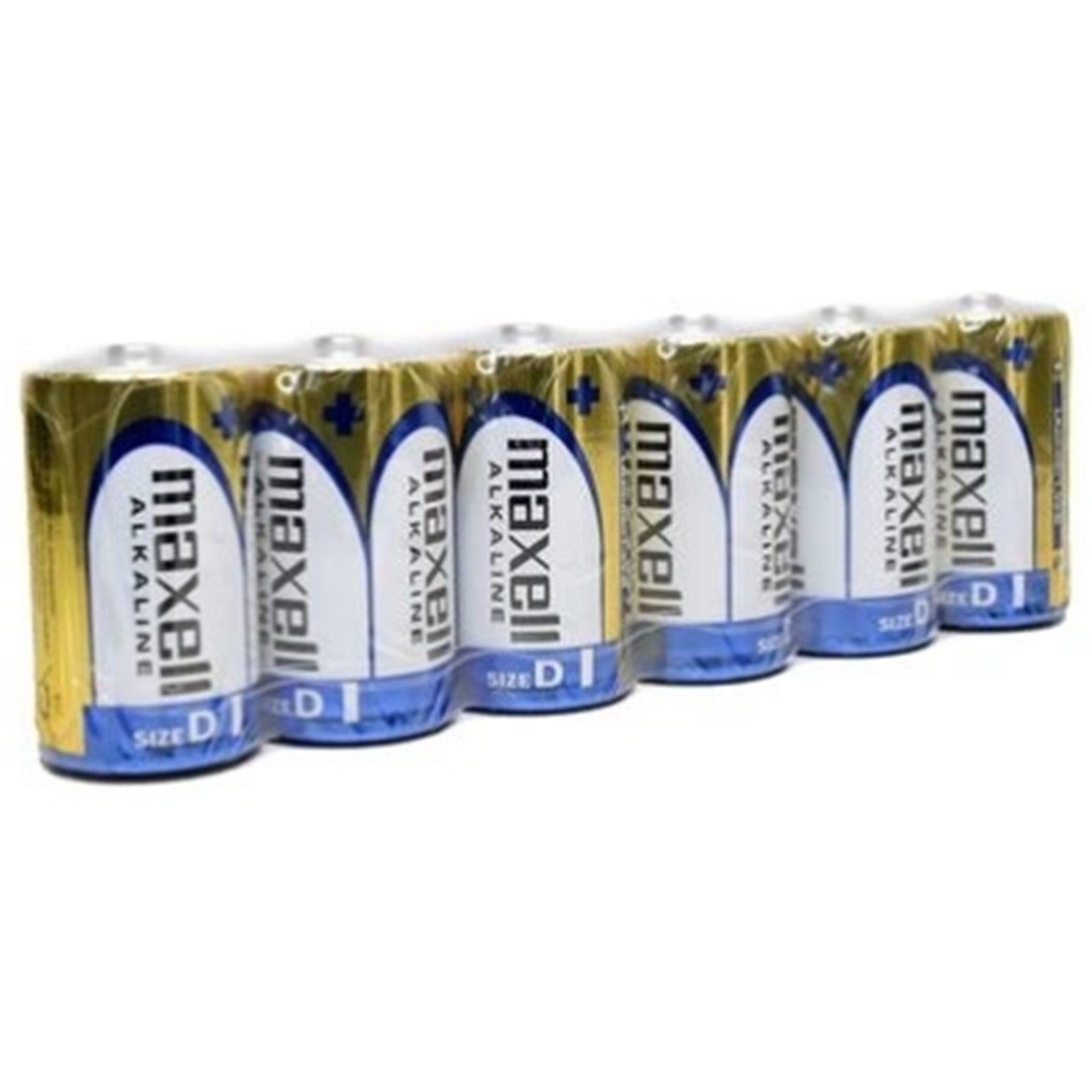 Buy the Maxell LR20(GD)6P ALKALINE D SIZE BULK SIX PACK BATTERIES IN ...