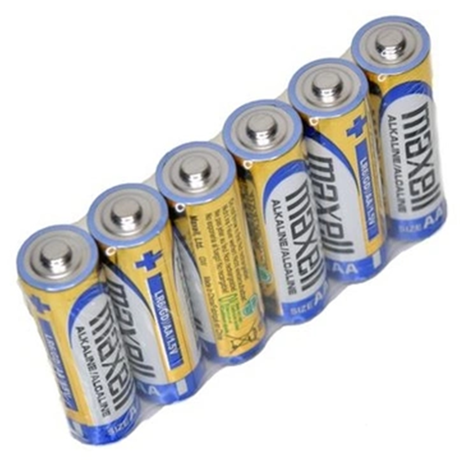 Buy the Maxell LR6(GD)6P ALKALINE AA SIZE BULK SIX BATTERIES PACK IN ...