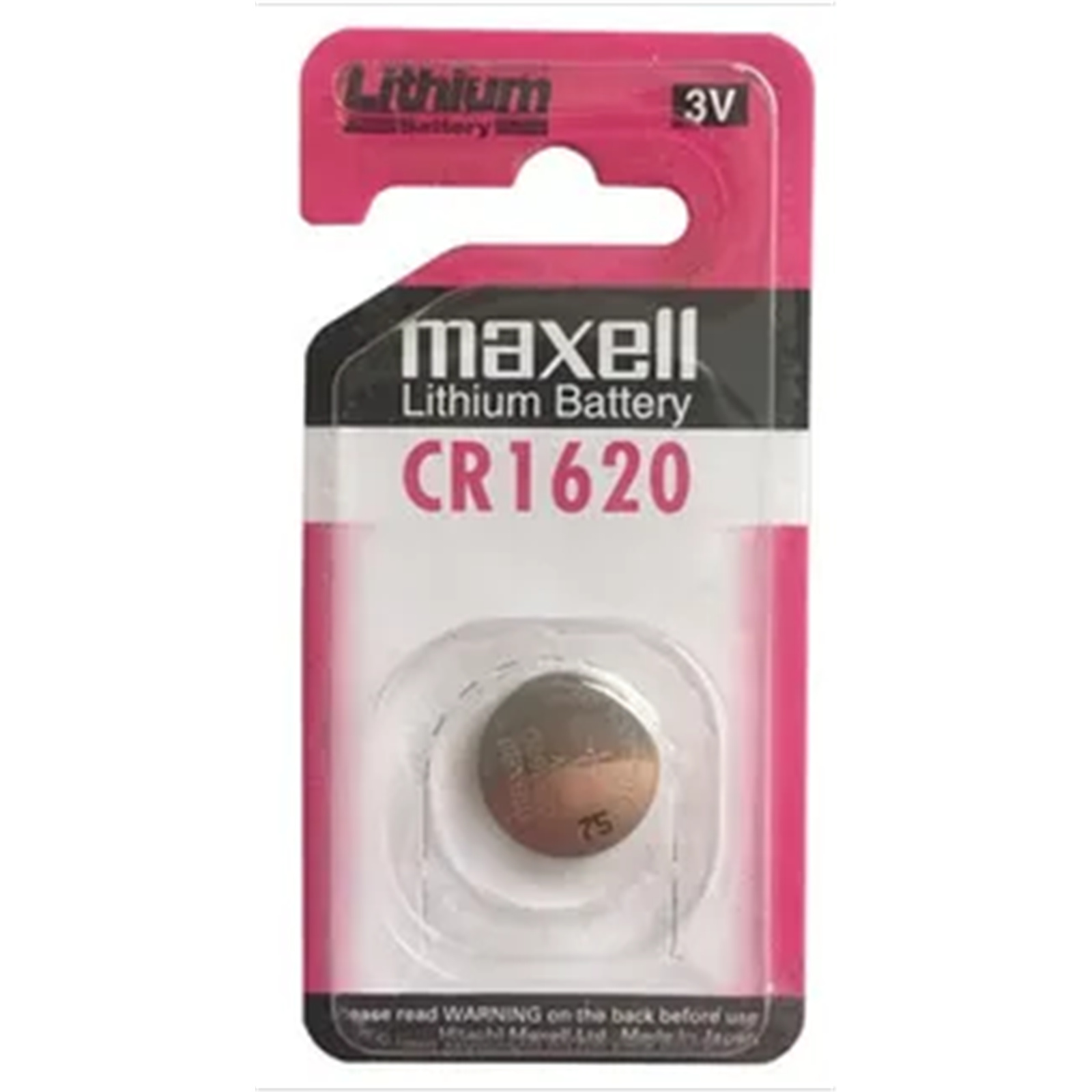 Buy the Maxell MXCR1620-X1 LITHIUM BATT CR1620 3V SINGLE BLISTER ...