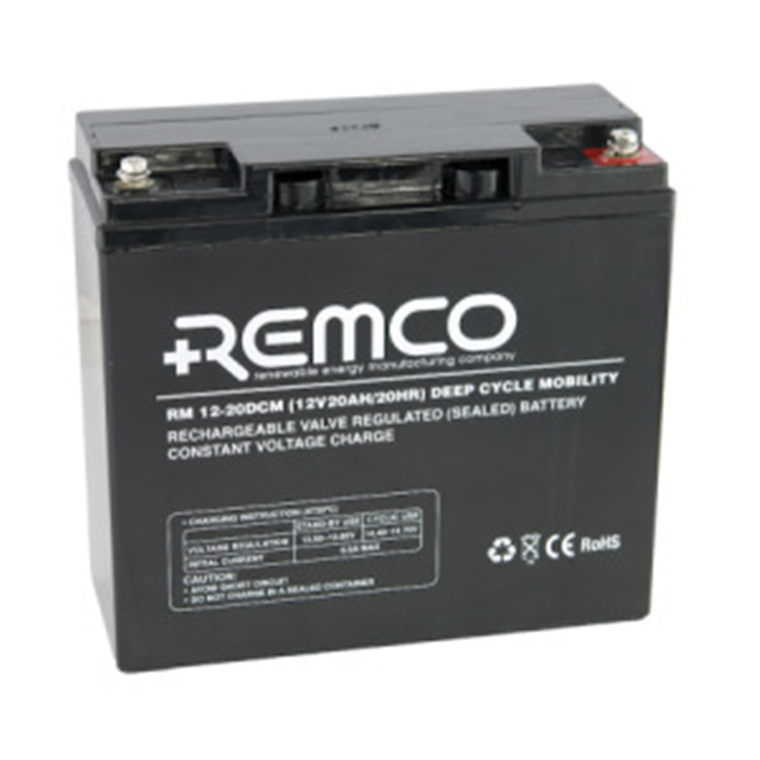 Buy the REMCO RM12-20 12 Volt battery, Standby Stationary 20Ahr, with ...