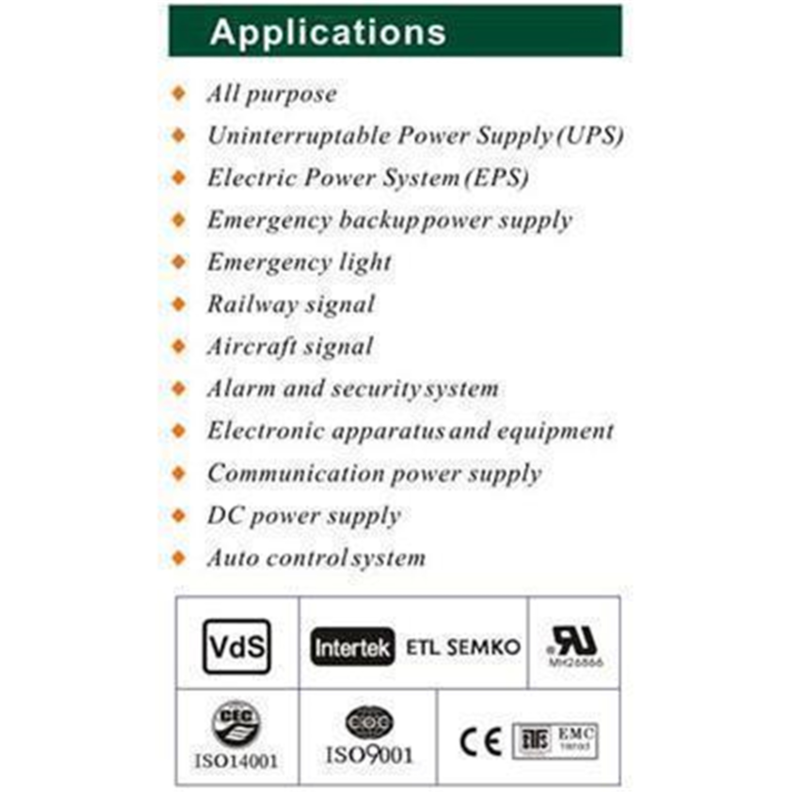 Buy the Solution SA12-7 12V 7.0Ahr AGM Sealed Lead Acid Battery T1 ...