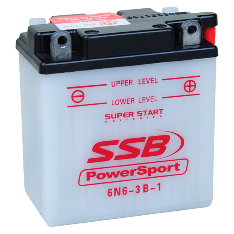 Buy the SUPER START 6N6-3B-1 MOTORCYCLE AND POWERSPORTS BATTERY AGM 6V ...