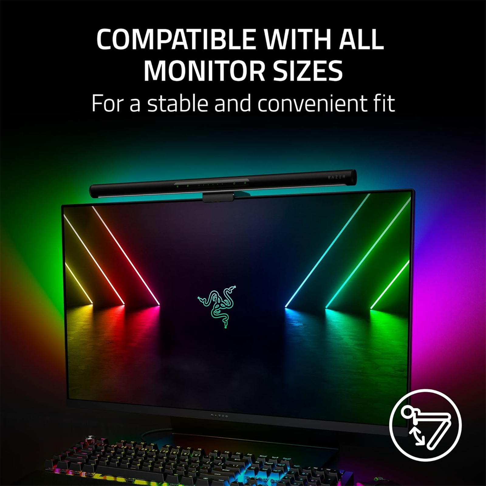 Buy the Razer Aether Monitor Light Bar ( RZ43-05040100-R3EJ ) online ...