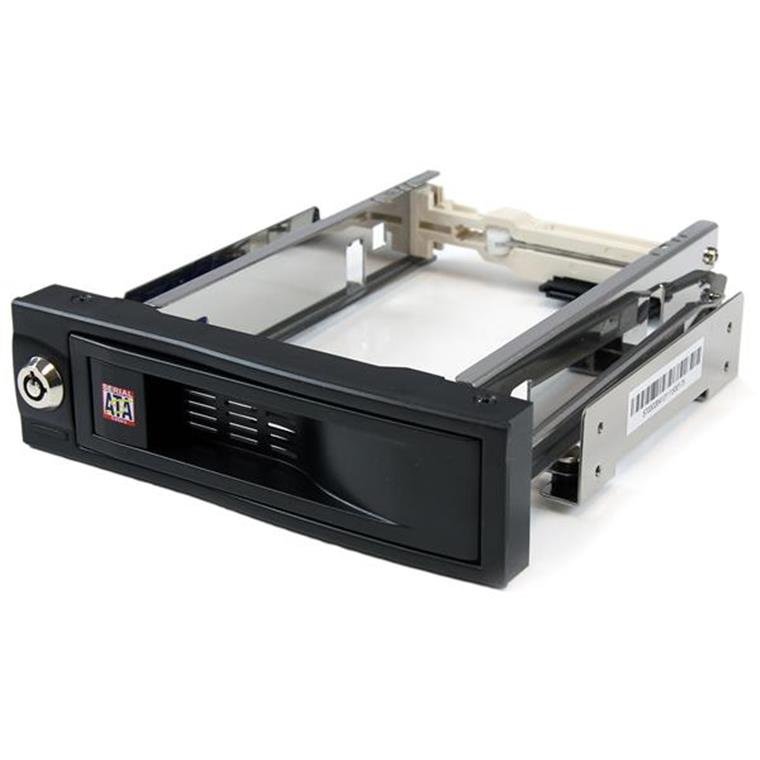 Buy the StarTech.com HSB100SATBK 5.25in Trayless Hot Swap Mobile Rack ...