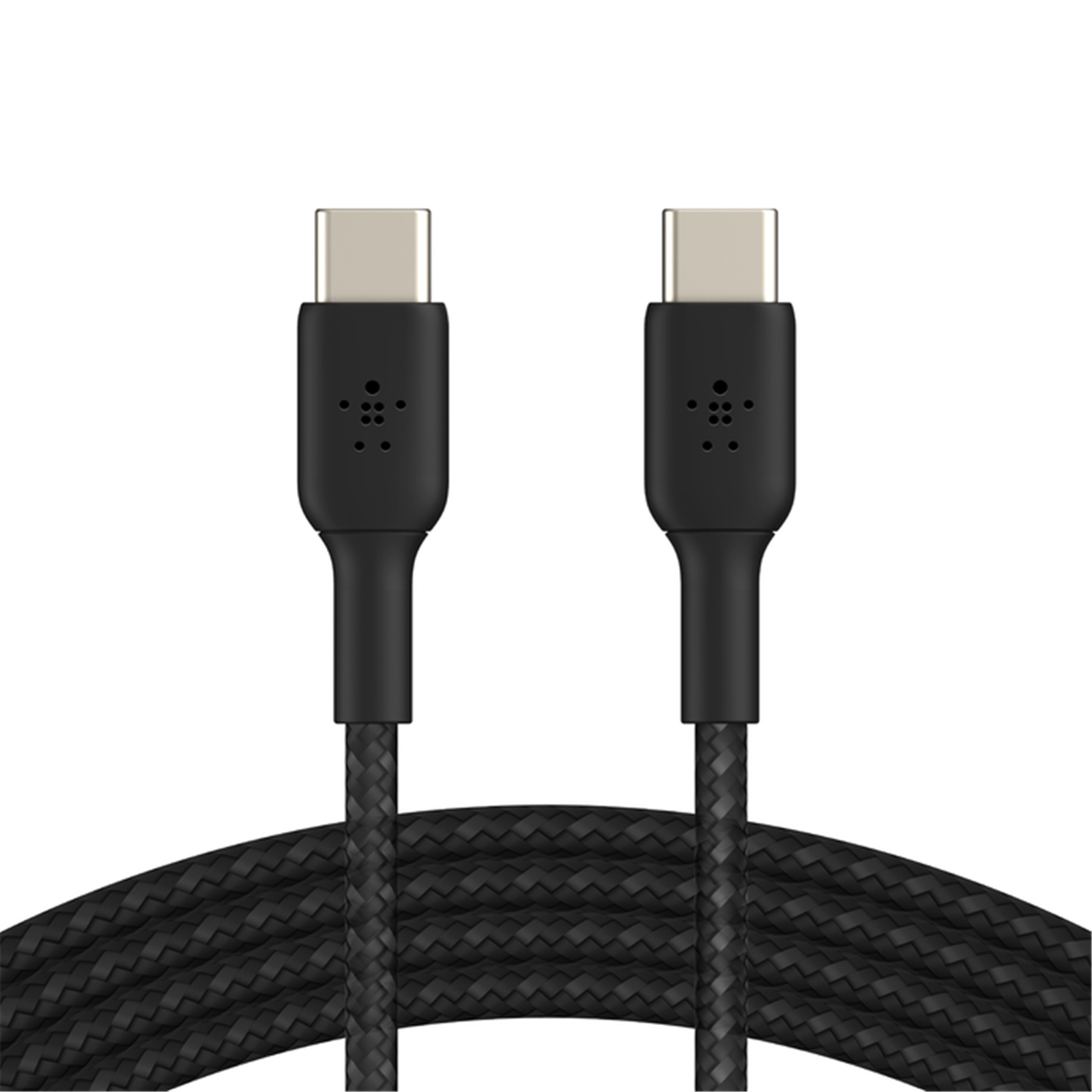 Buy the Belkin Braided USB-C Cable - 1m - Black ( CAB004BT1MBK ) online ...