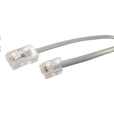 Buy the Dynamix C-RJ1245-3 4C RJ12 to RJ45 Cable - 3m - Grey All Pins ...