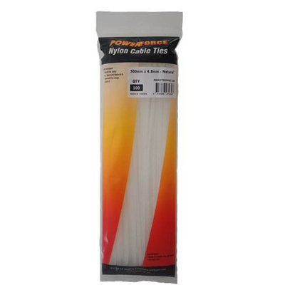 Buy the Powerforce POWCT3004NT-100 Standard - Nylon 6/6 Cable Tie ...