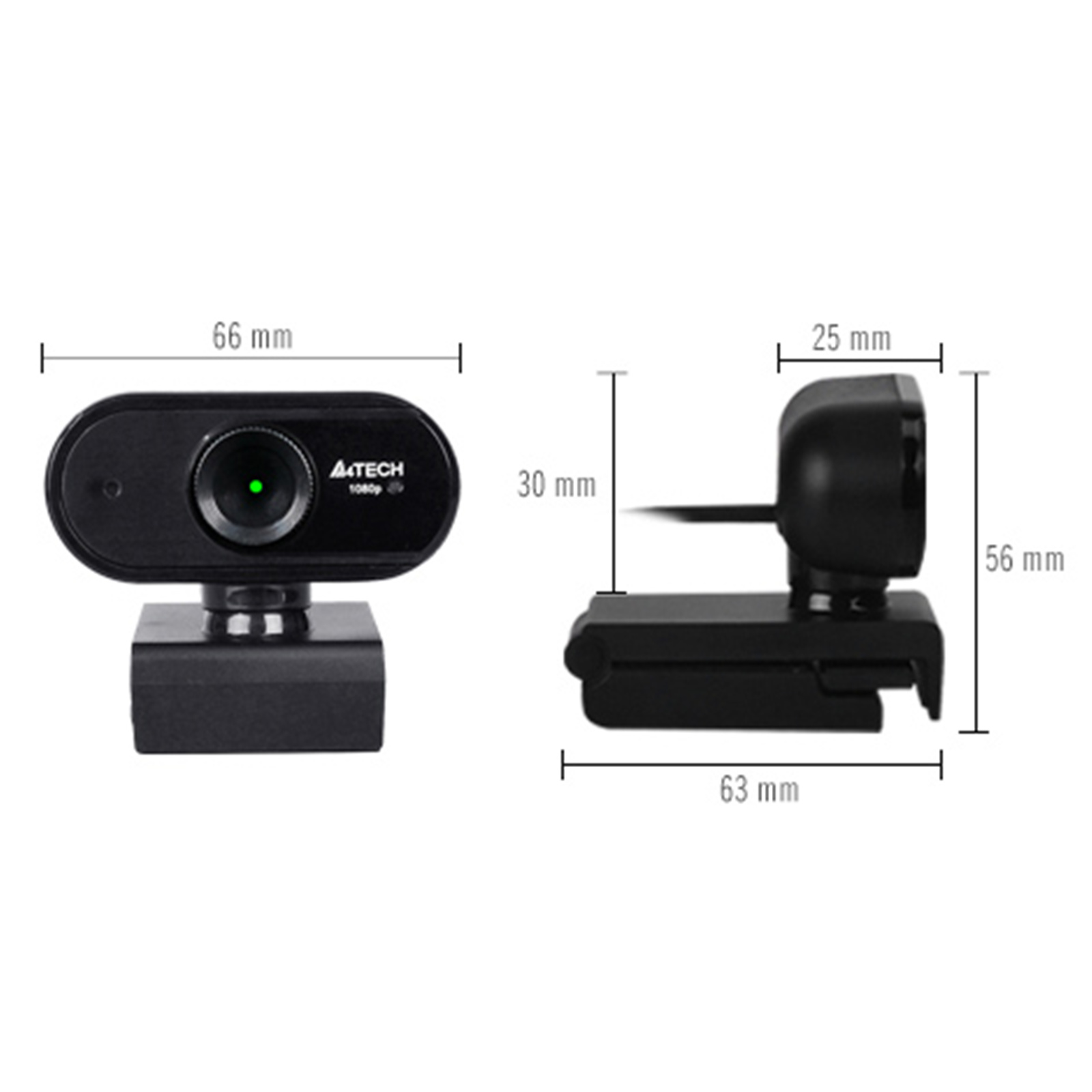 Buy the A4Tech PK925H FullHD 1080P 30fps Webcam, Single Digital Mic ...