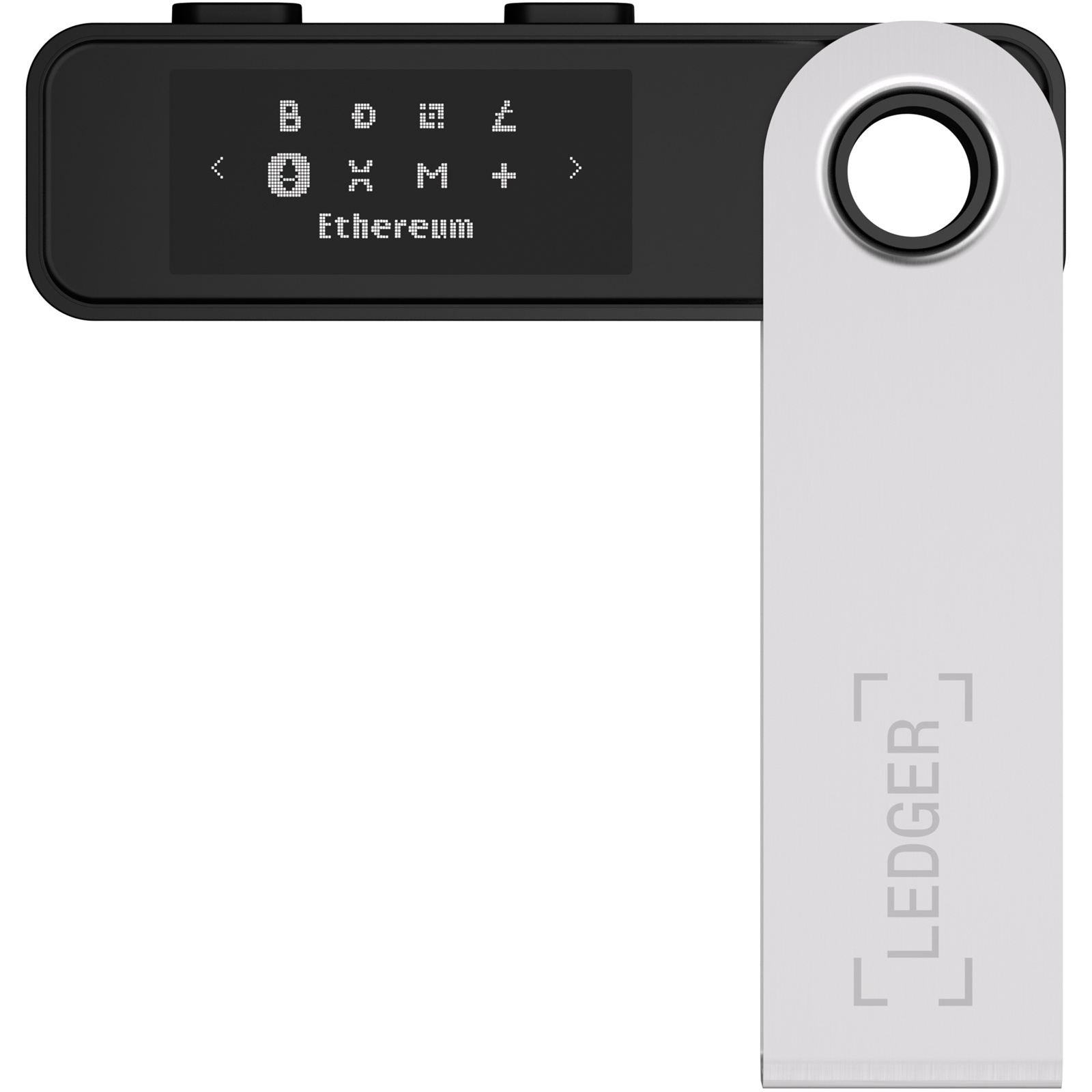 Buy the Ledger Nano S Plus Crypto Hardware Wallet - Matte Black ( LNSP ...