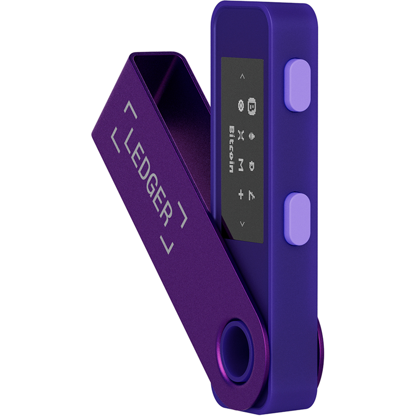 Buy the Ledger Nano S Plus Crypto Hardware Wallet - Amethyst Purple ...