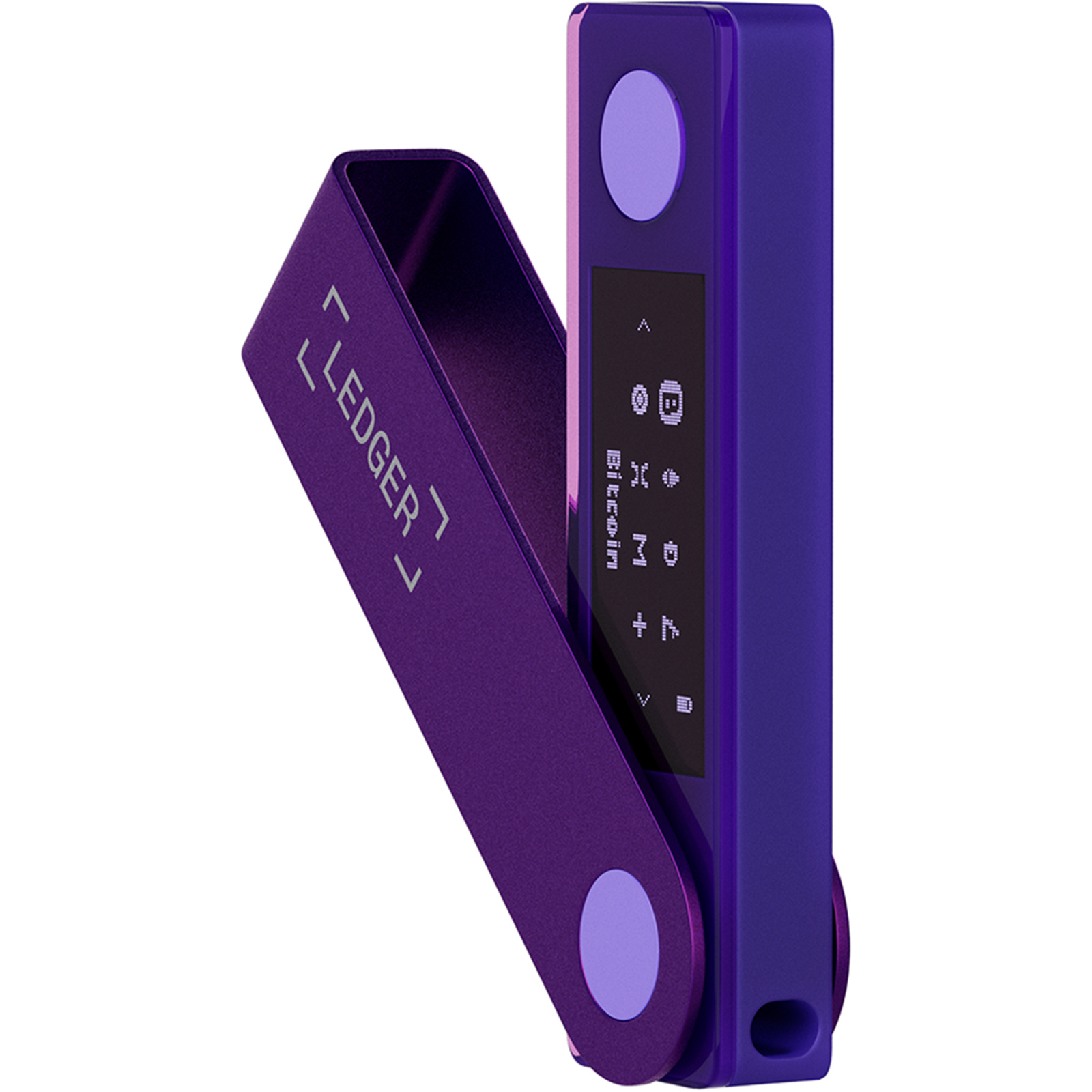 Buy the Ledger Nano X Crypto Hardware Wallet - Amethyst Purple ( LNX ...
