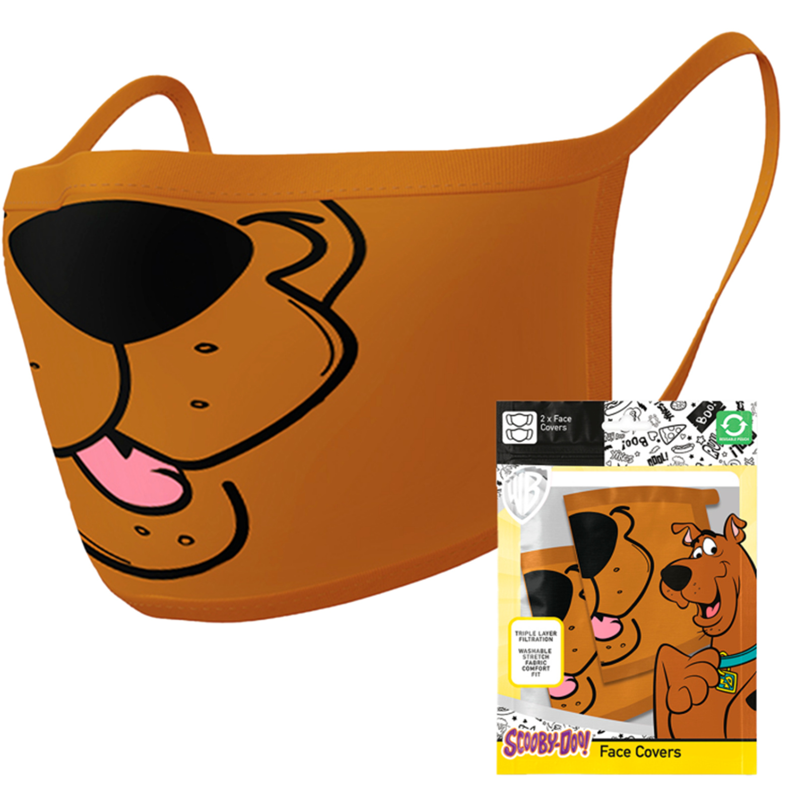 Buy the Impact Merch Scooby Doo Face Mask ( IMSMF ) online - PBTech.co.nz