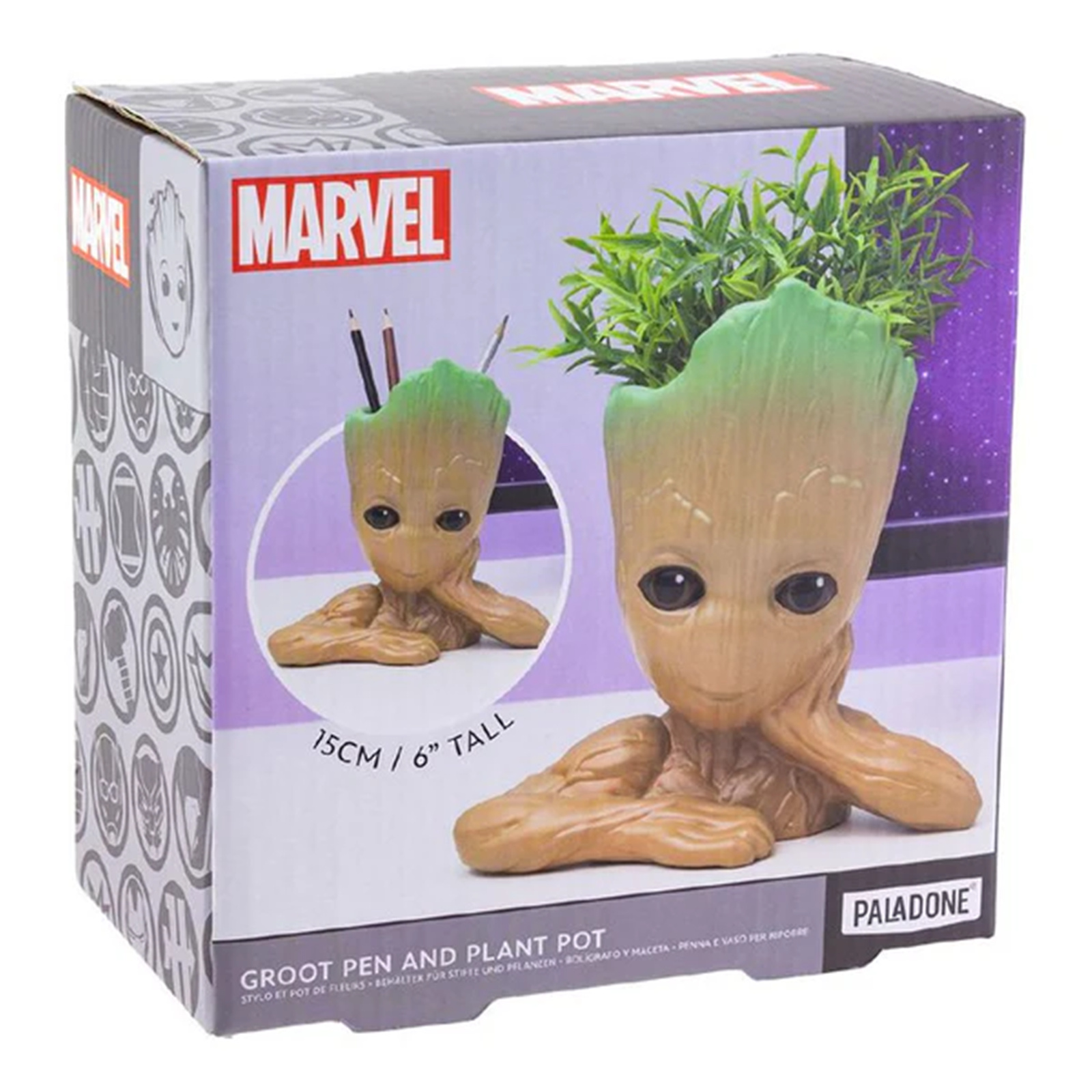 Buy the Paladone Groot Pen & Plant Pot ( PGPPP ) online - PBTech.co.nz