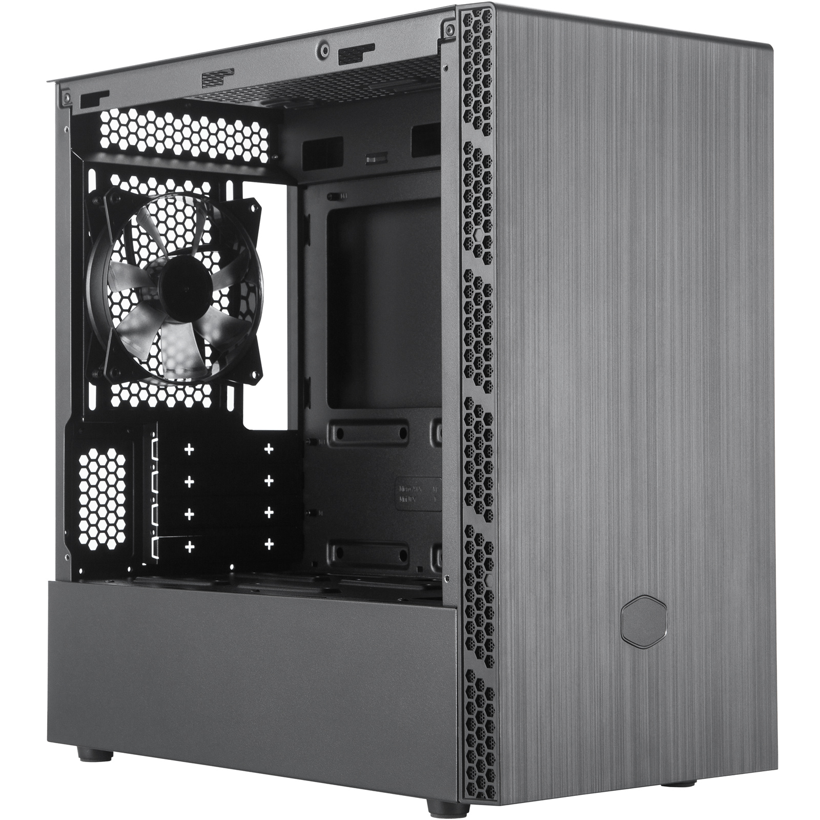 Buy the Cooler Master MasterBox MB400L TG mATX Mini Tower Case for mATX ...