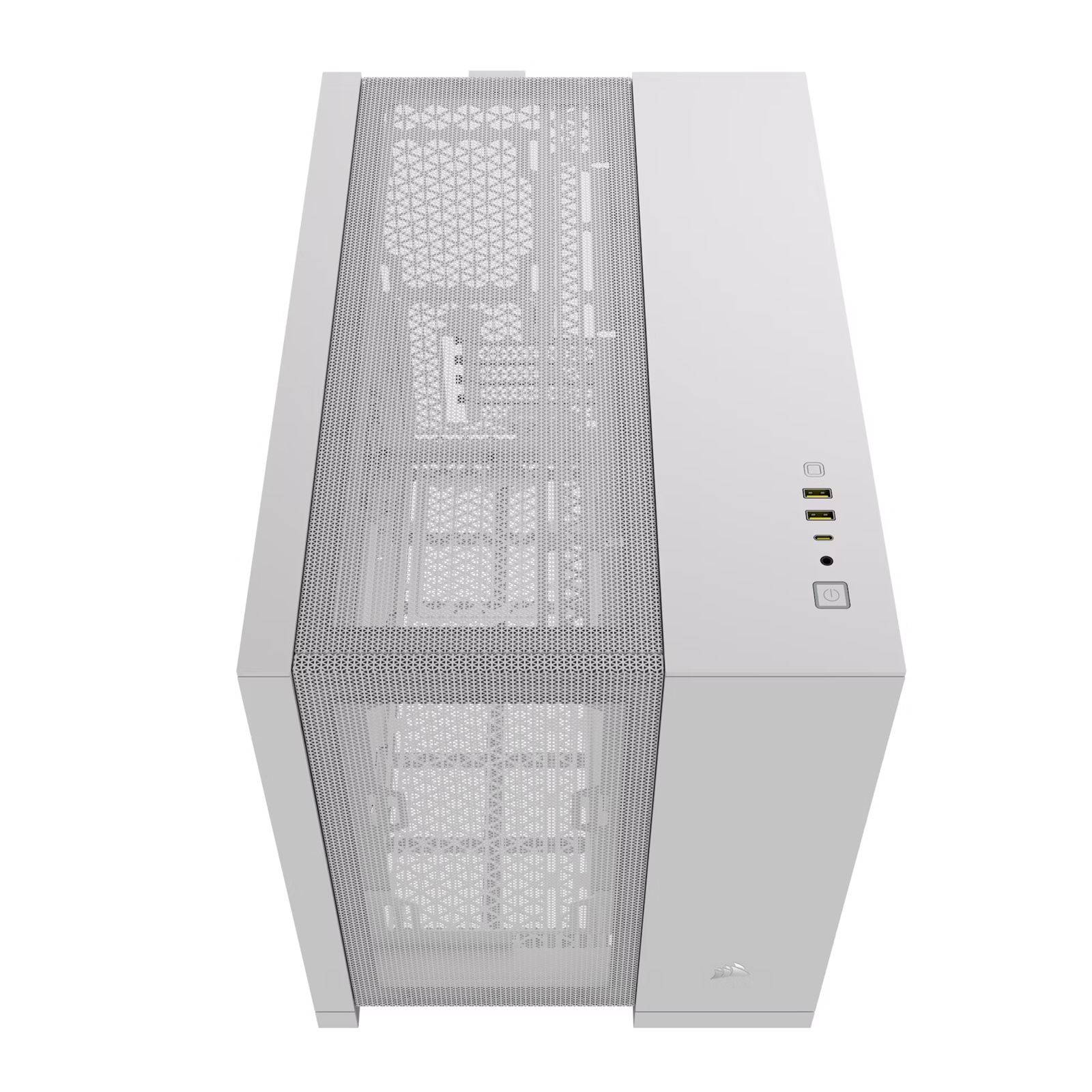 Buy the Corsair 2500D Airflow White MATX Gaming Case Tempered Glass CPU ...