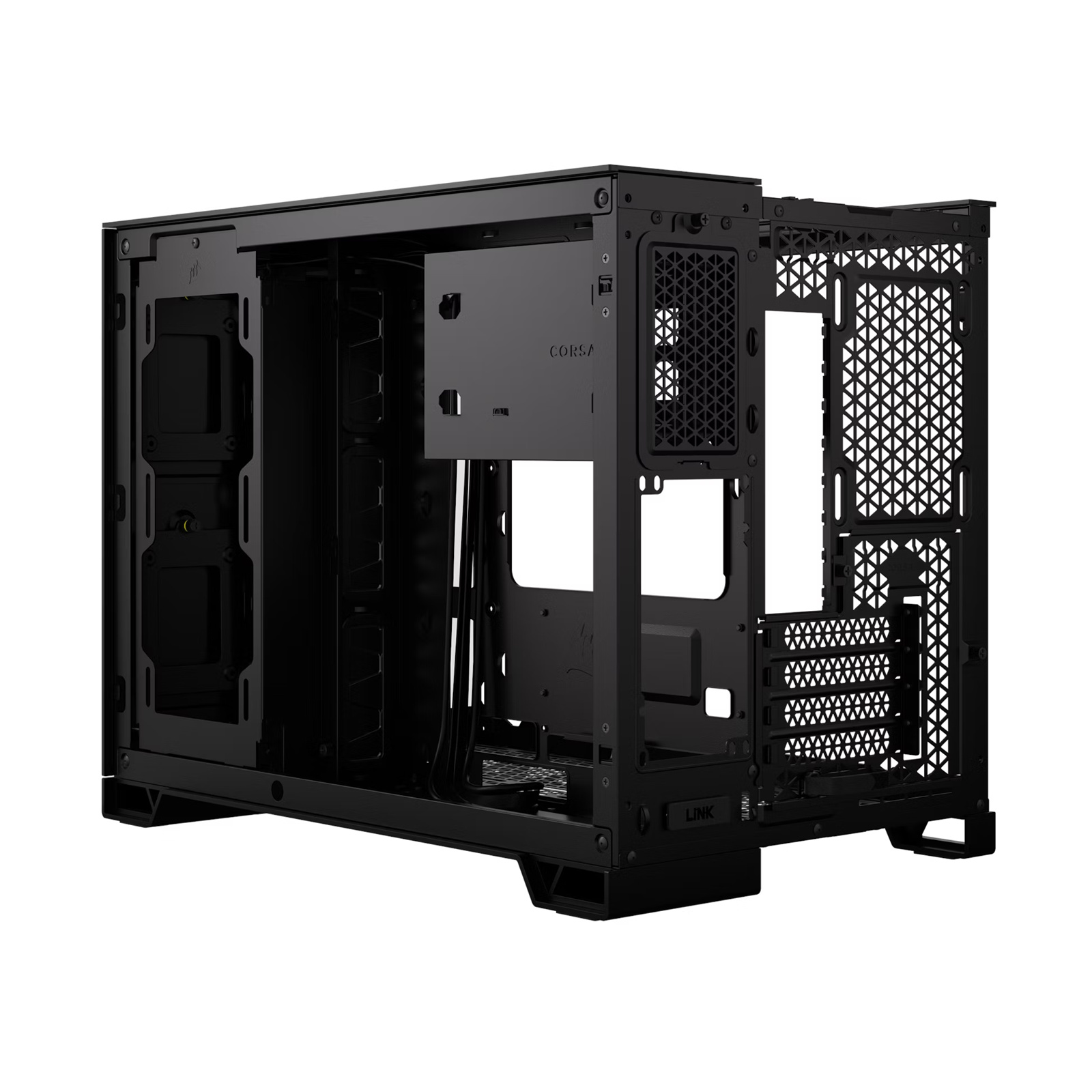 Buy the Corsair 2500X Black MATX Gaming Case Tempered Glass CPU Cooler ...