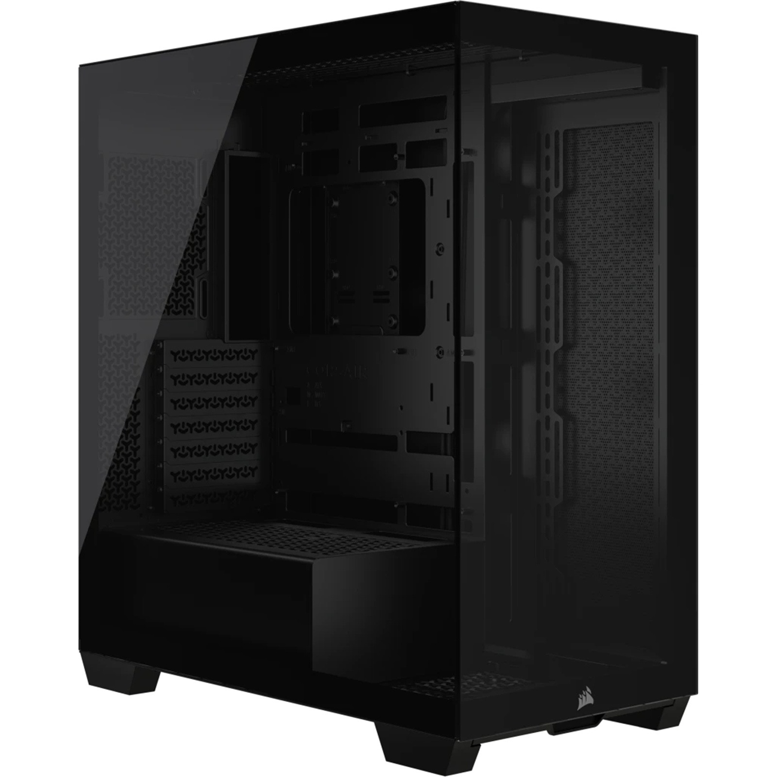 Buy the Corsair 3500X Black Mid Tower Gaming Case Tempered Glass CPU ...