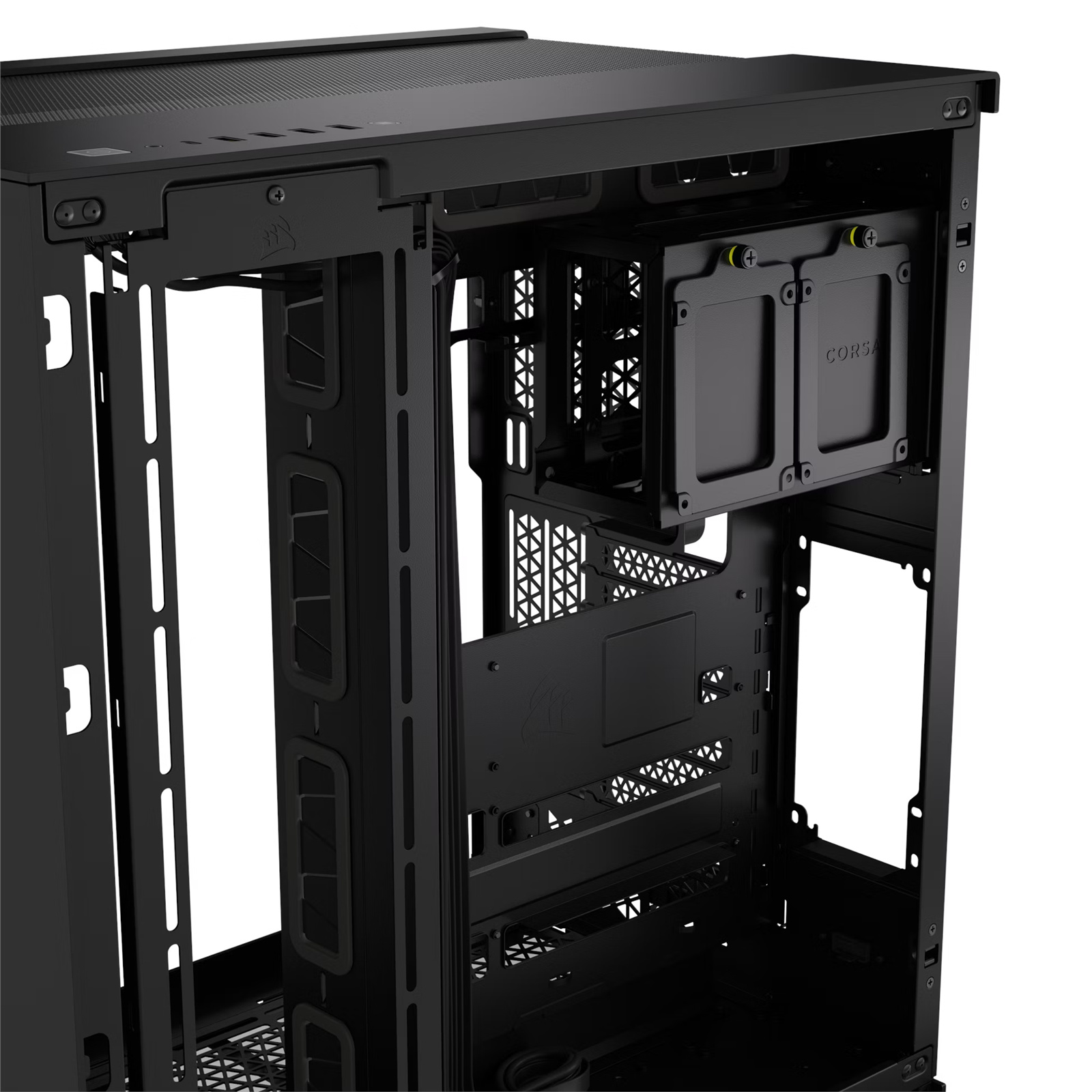 Buy the Corsair 6500D Airflow Black ATX Gaming Case Tempered Glass CPU ...