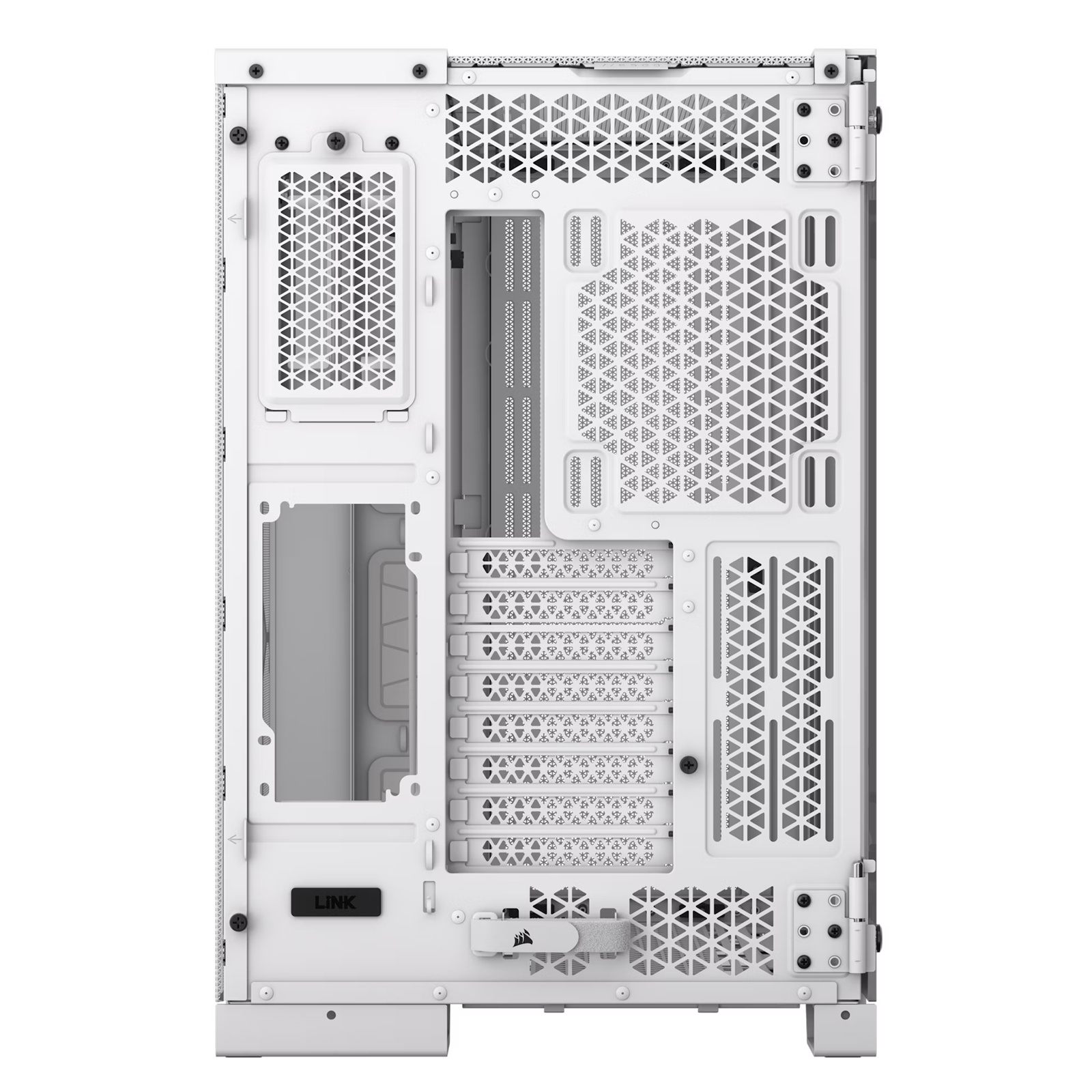 Buy the Corsair 6500D Airflow White ATX Gaming Case Tempered Glass CPU ...