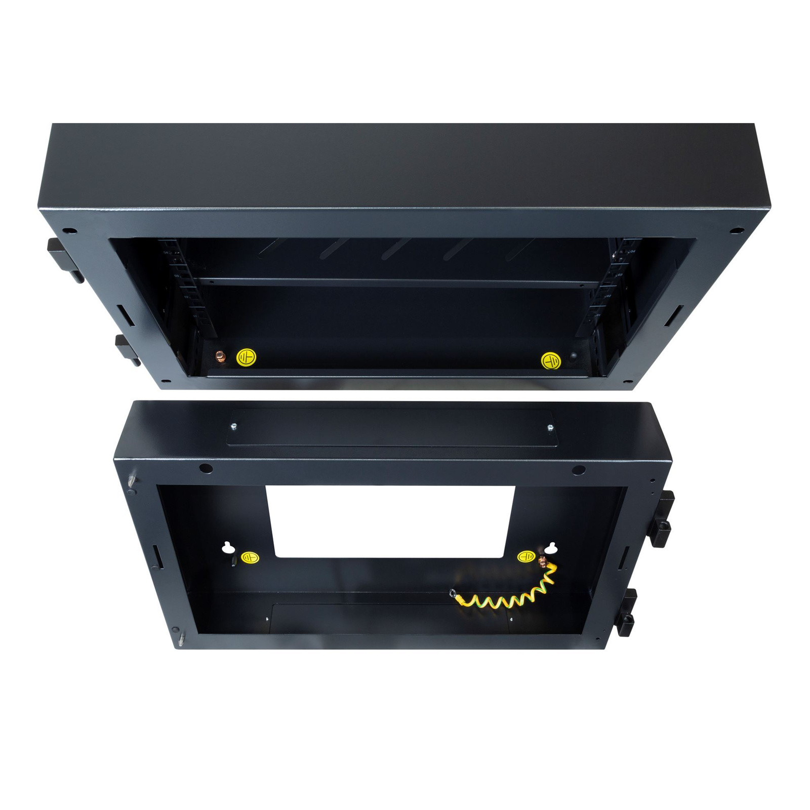 Buy the Dynamix RSFDS6 6RU Universal Swing Wall Mount Cabinet. 600x550x368mm... ( RSFDS6 ...