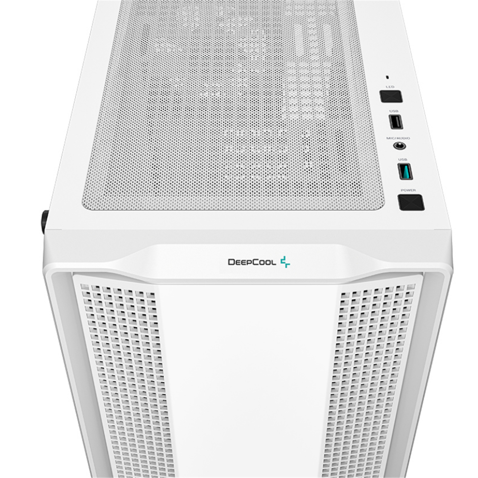 Buy the DEEPCOOL CC360 ARGB White Mini Tower mATX Case Tempered Glass ...