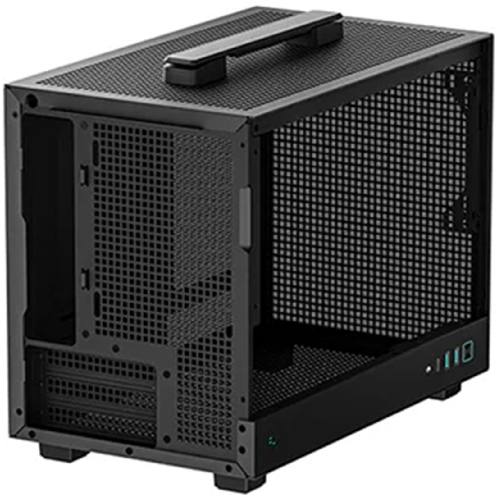 Buy the DEEPCOOL CH160 ITX case Black CPU Cooler Support Upto 172mm ...