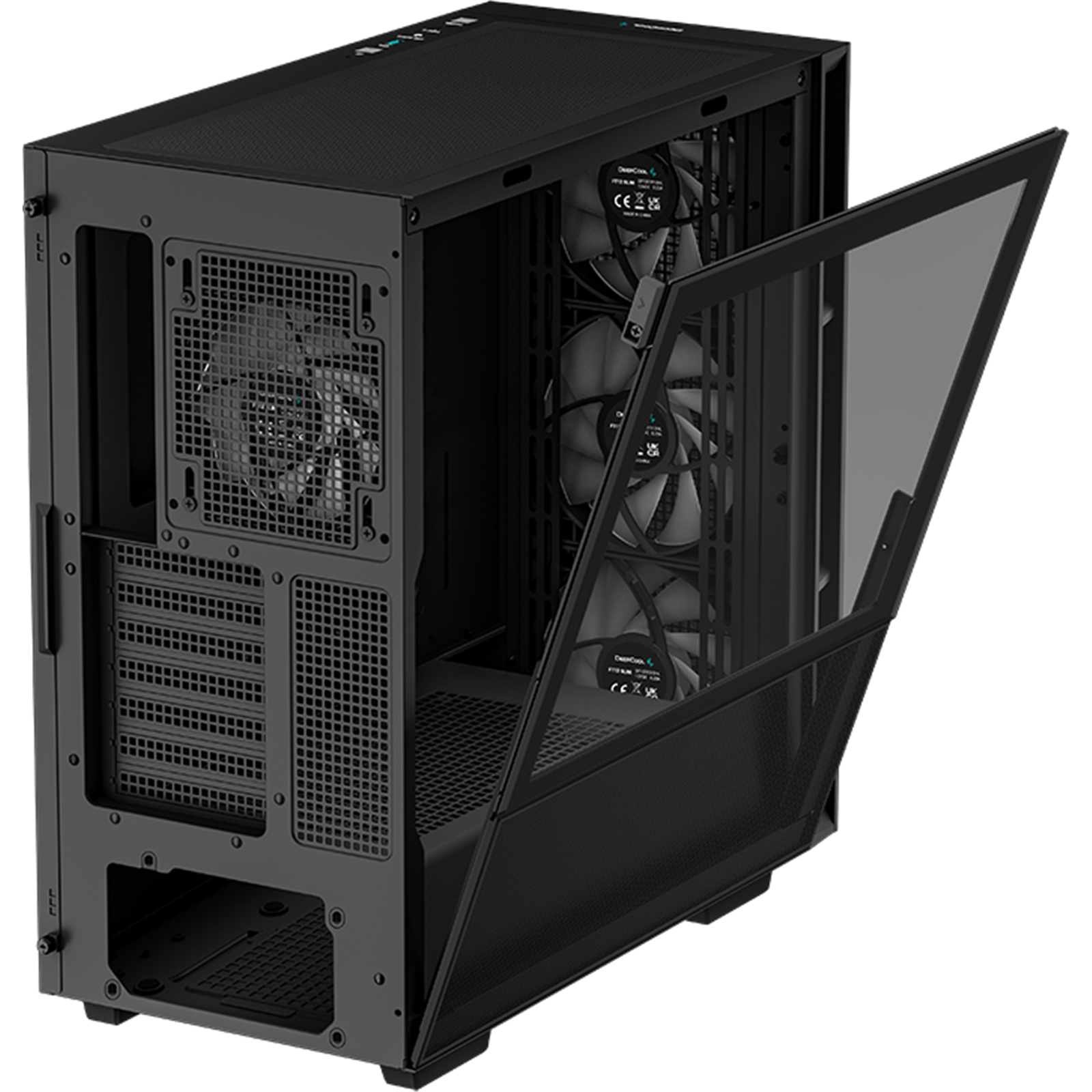 Buy the DEEPCOOL CH560 Hybrid Airflow and Dual 360 AIO Supported ATX ...