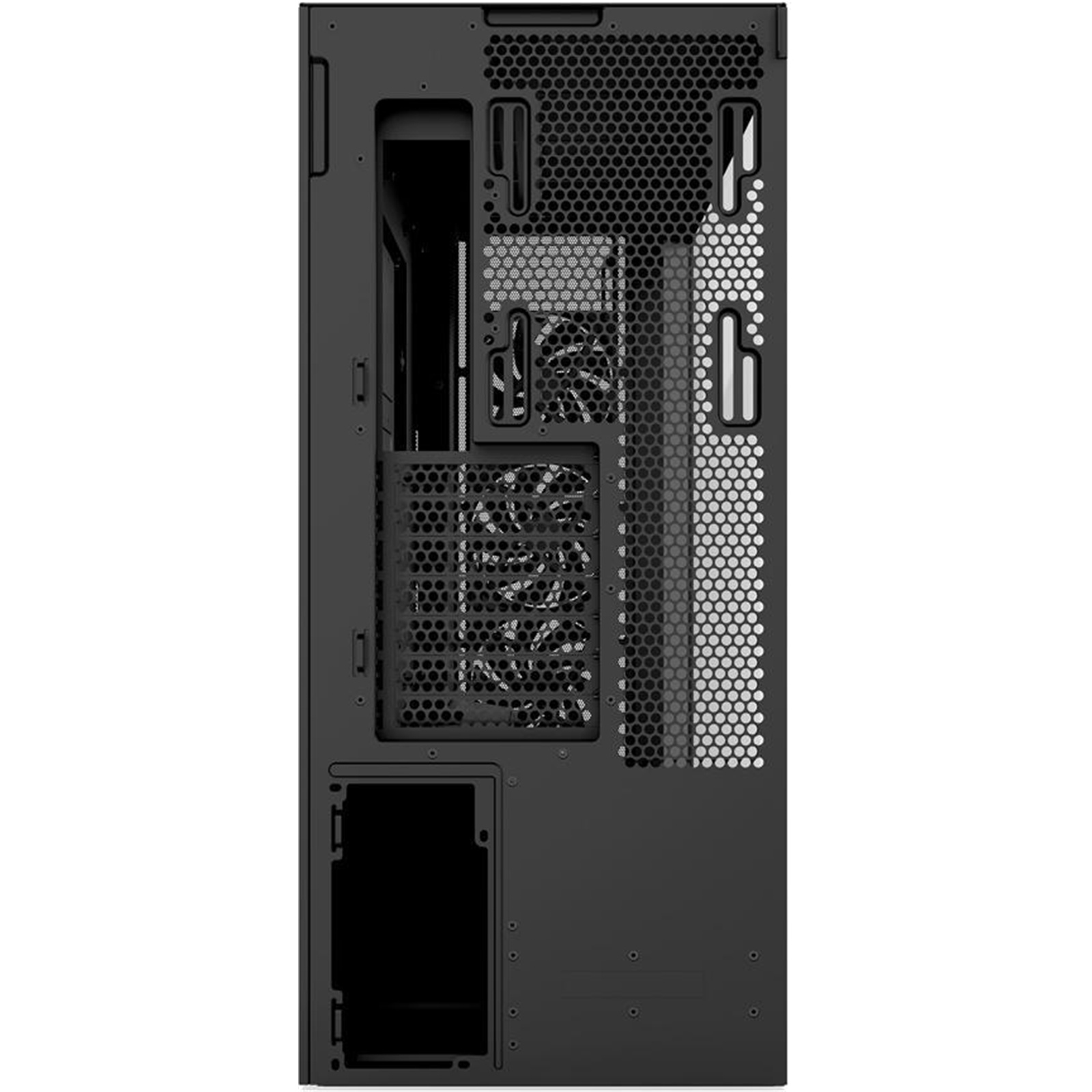 Buy the NZXT H7 Flow Black Mid-Tower Case - Tempered Glass, CPU Cooler ...