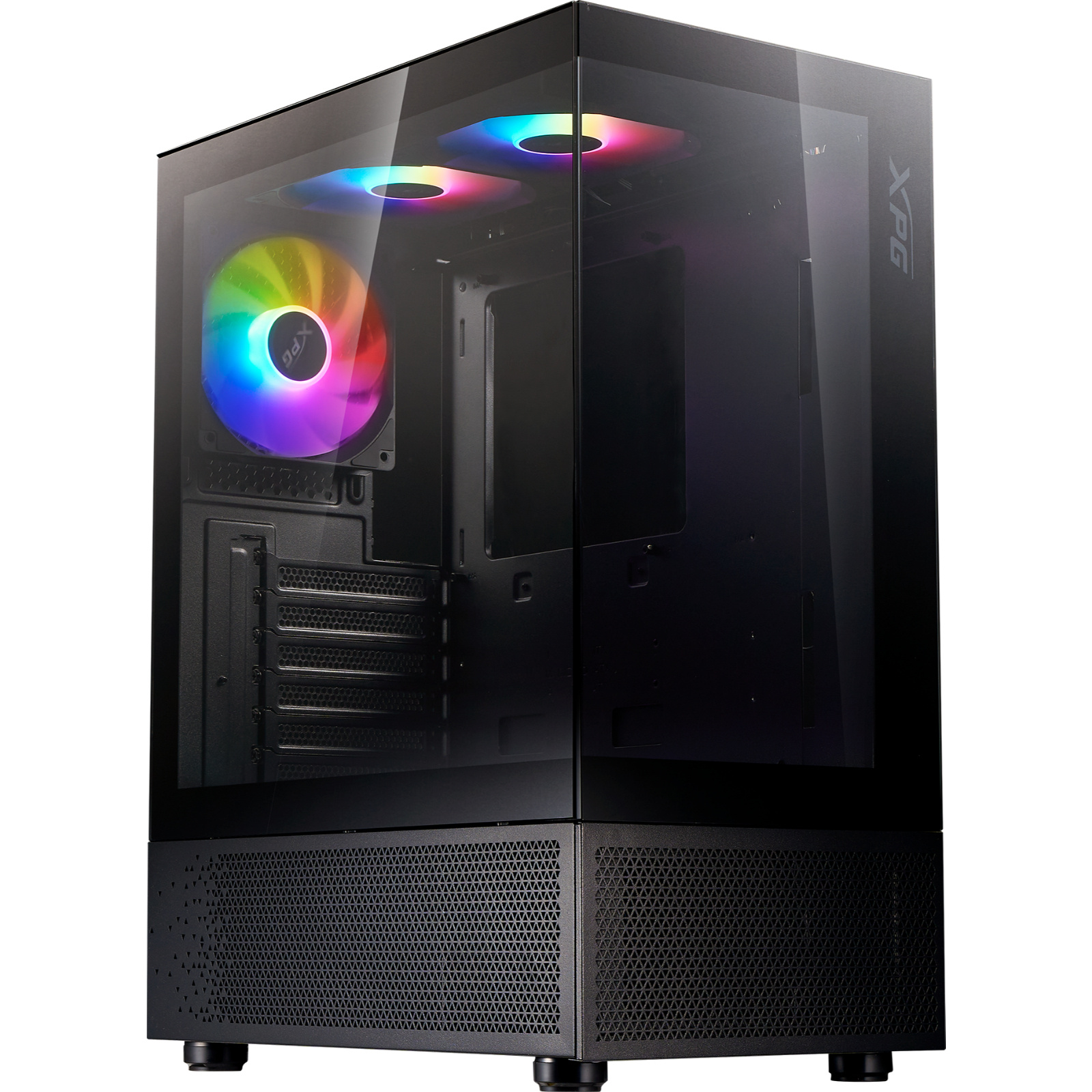 Buy the ADATA XPG INVADER X MINI Black ATX Mid Tower PC Case with 5 X ARGB... ( INVADERXMINIMT ...
