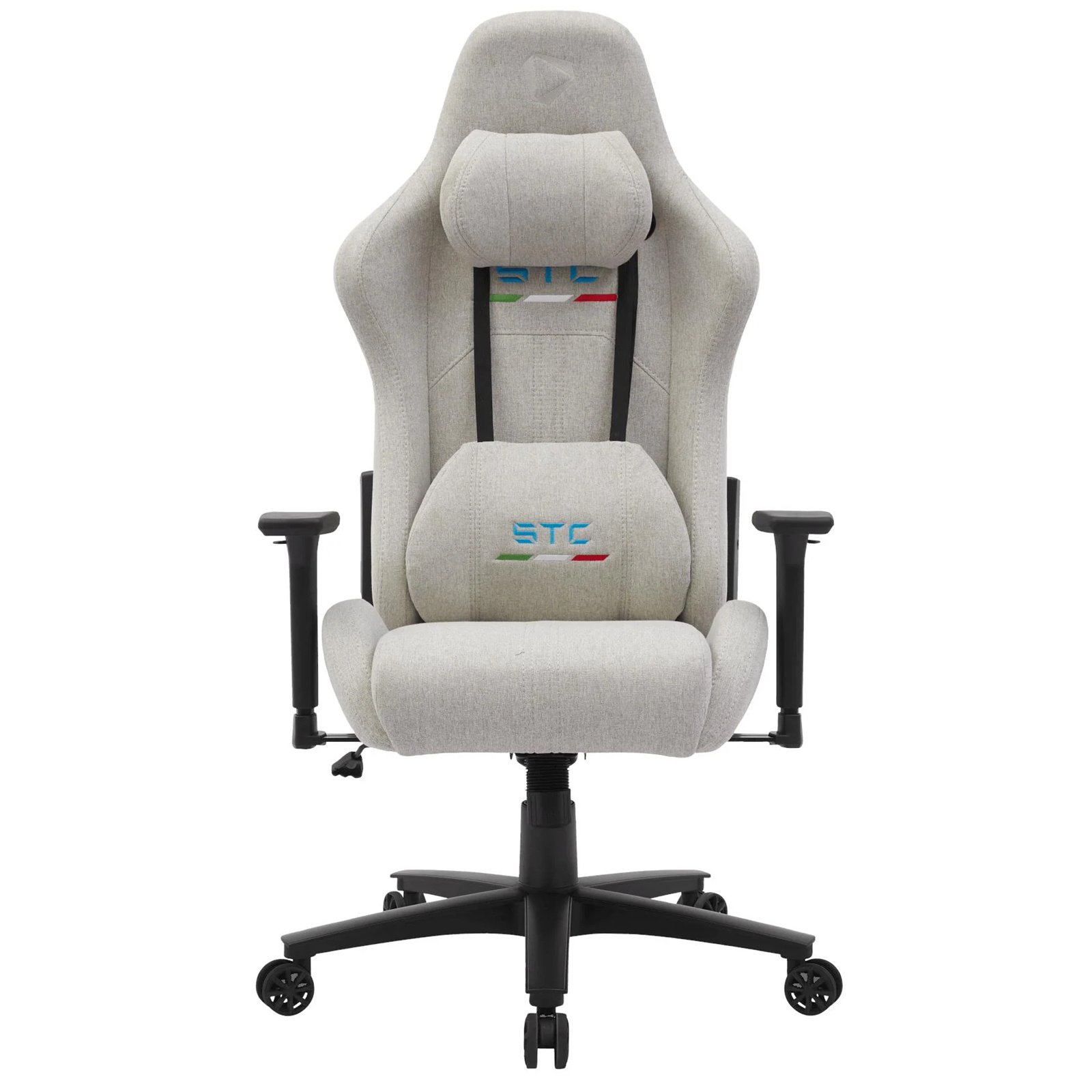 Buy the ONEX STC Snug L Linen Fabric Gaming Chair - Ivory ( STC-S-L-IV ) online - PBTech.co.nz